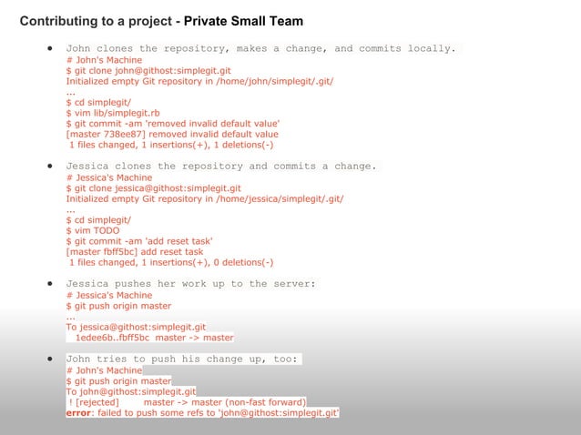 Pro git - grasping it conceptually | PPT