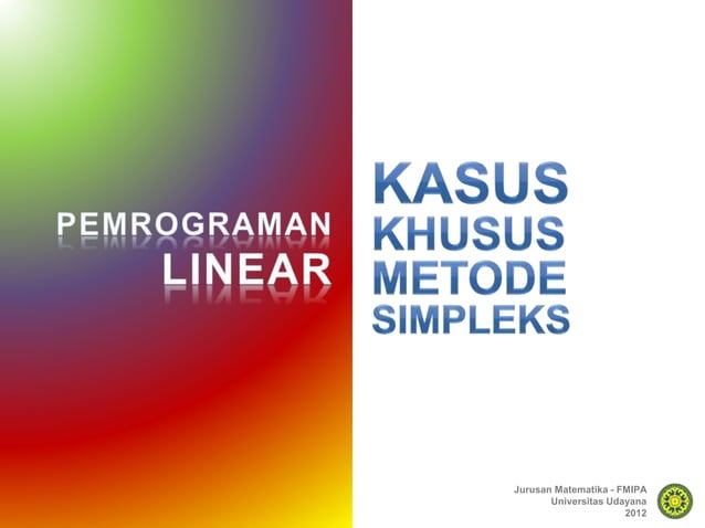 kasus khusus metode simpleks program linear.pptx