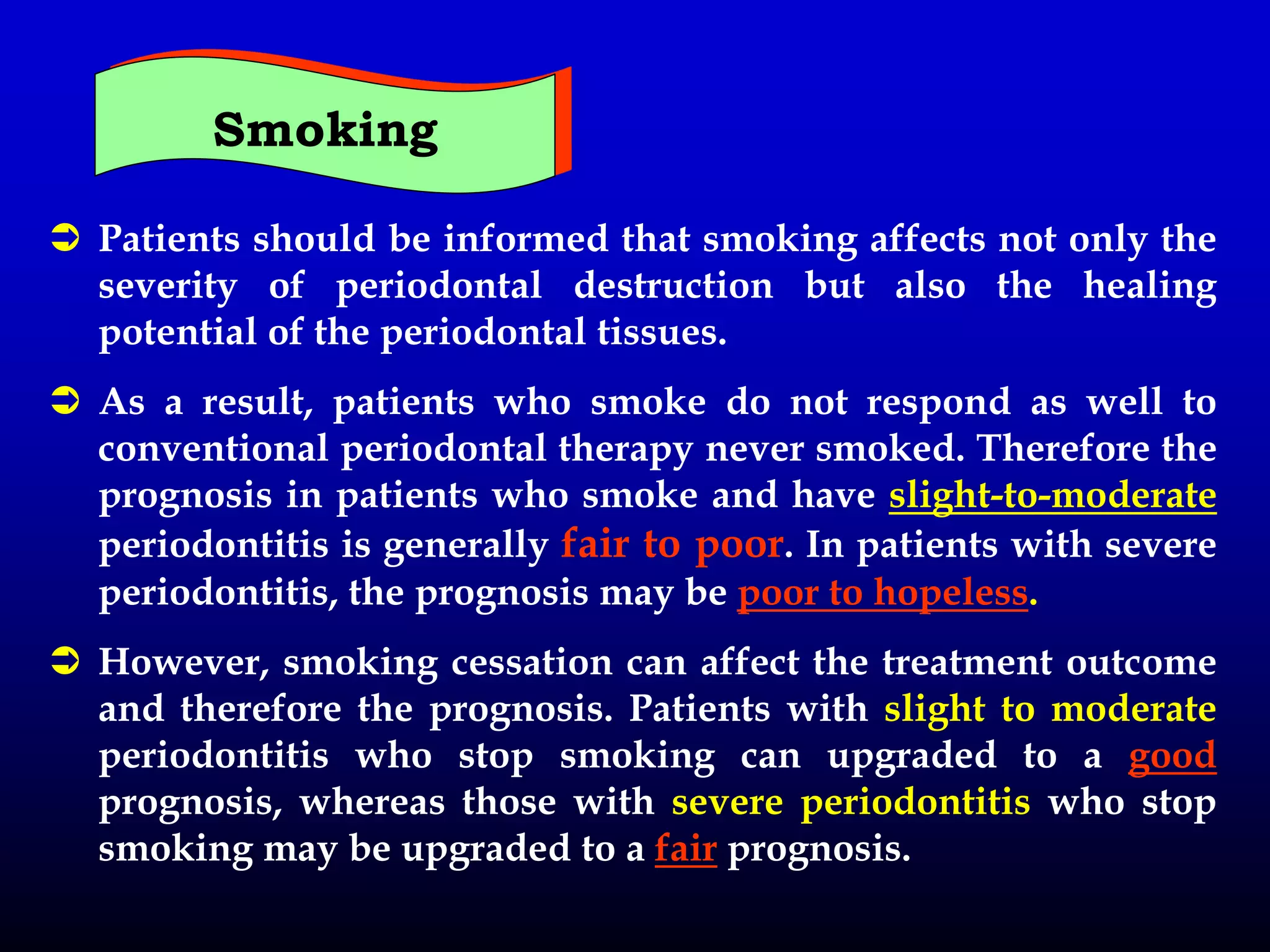 Determination of Prognosis | PDF