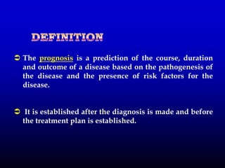 Determination of Prognosis | PDF