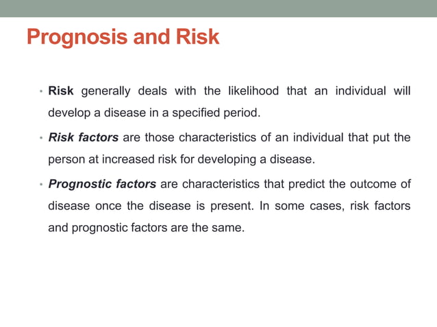 Prognosis | PPTX | Dental Health | Diseases and Conditions