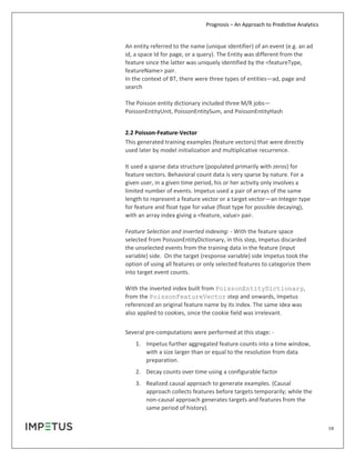 Prognosis - An Approach to Predictive Analytics- Impetus White Paper | PDF