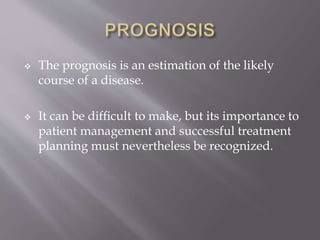 Prognosis and treatment plane in fpd | PPT