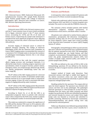 prognostic-significance-of-the-lymph-node-ratio-for-overall-survival-after-curative-surgery-for ...