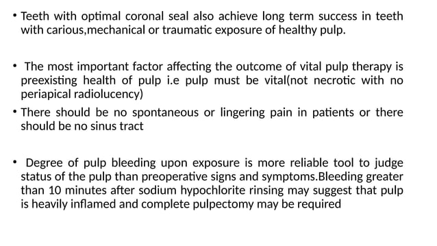 prognostic factor for direct pulp capping.pptx