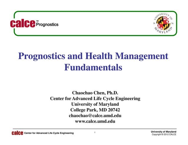Prognostics and Health Management | PDF | Web Conferencing | Computer ...