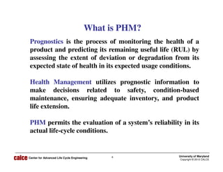 Prognostics and Health Management | PDF