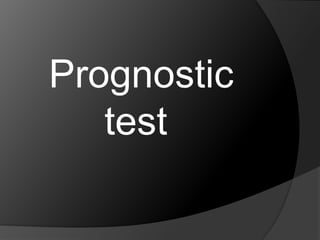 Prognostic test in facial nerve palsy in( ENT ) | PPTX