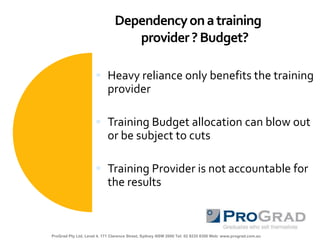 ProGrad Training: Why You Should Use Us | PPT