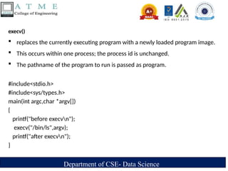 Operating systems Lab program: to develop C program to implement ...