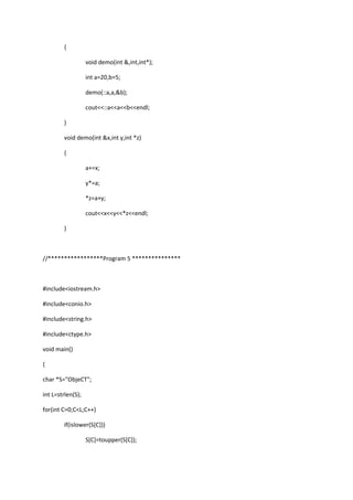 Program(Output) | PDF