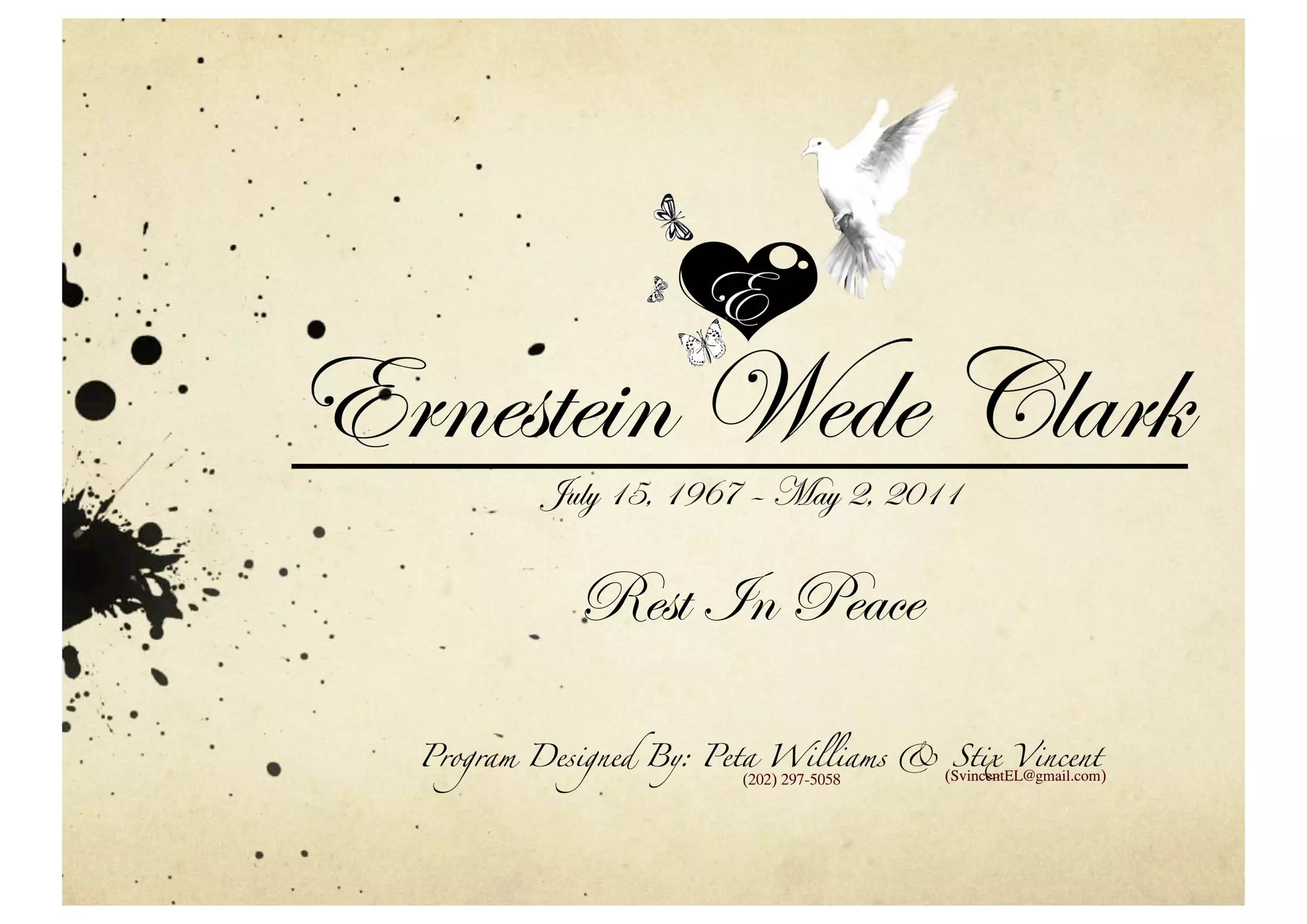 Rest In Peace Ernestine Wede Clark | PDF