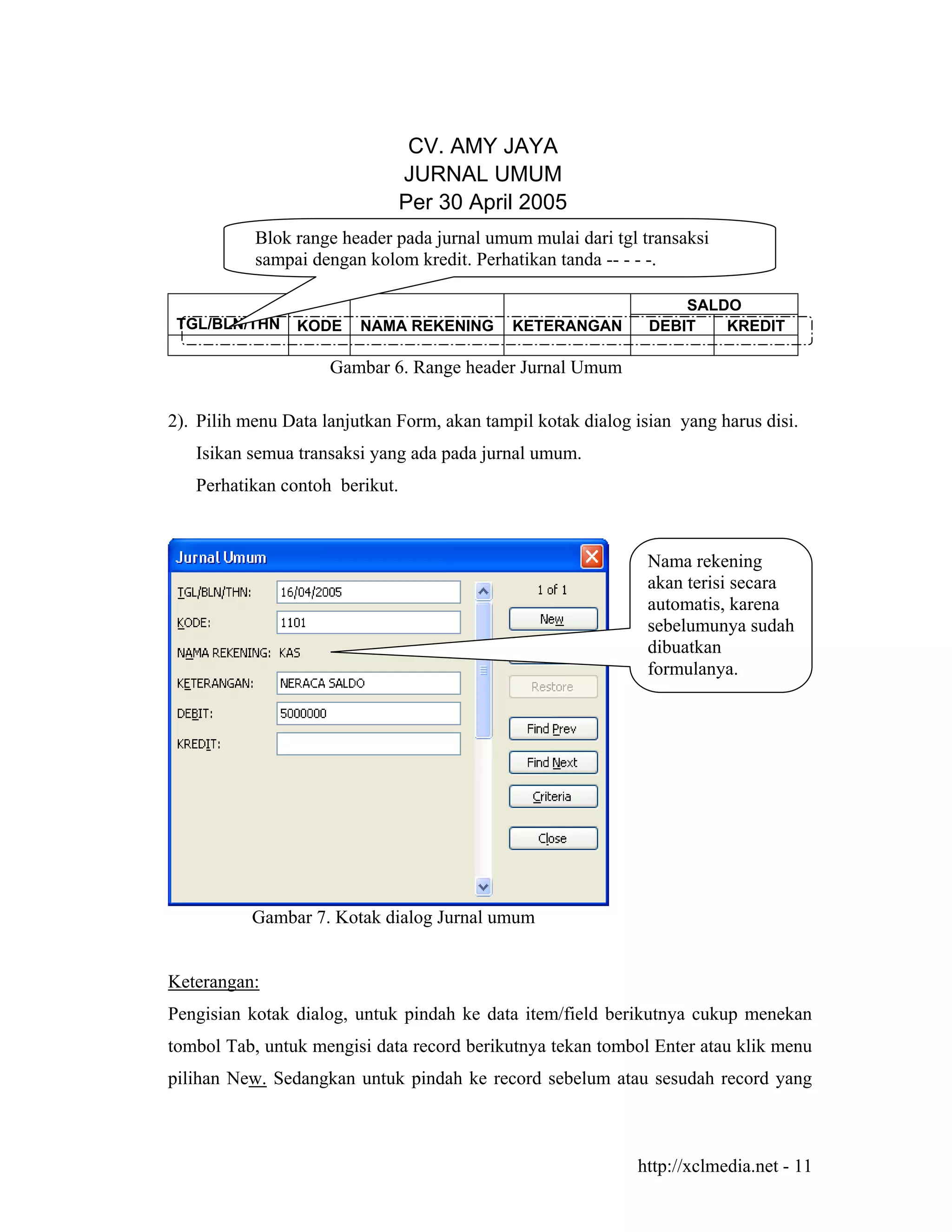 Program aplikasi-akuntansi-excel | PDF