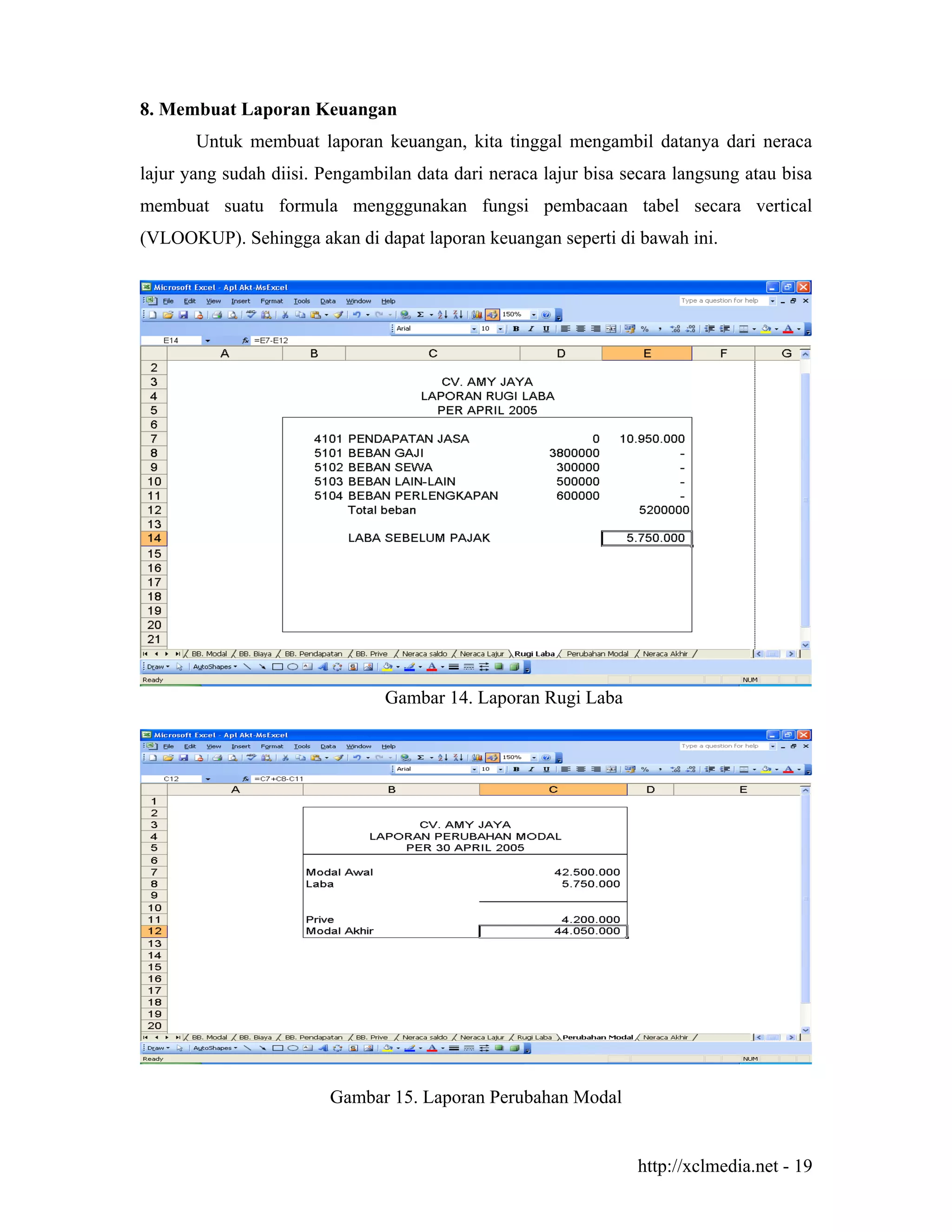 Program aplikasi-akuntansi-excel | PDF