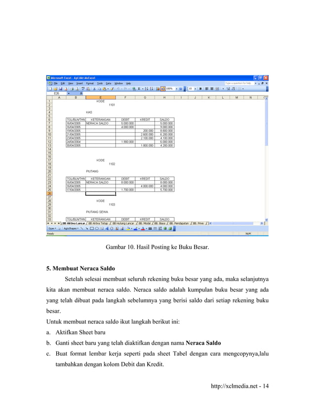 Program aplikasi-akuntansi-excel | PDF