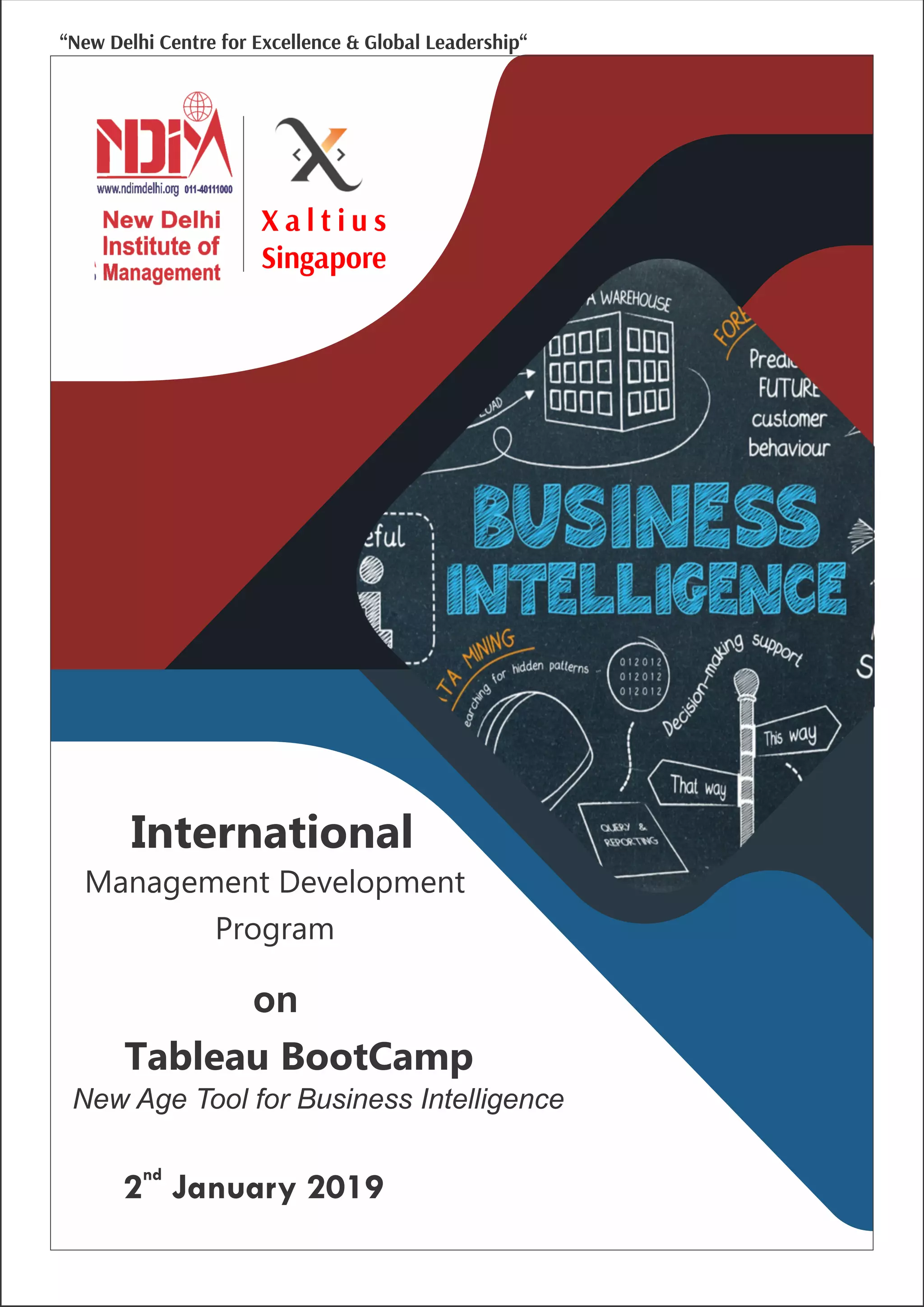 International Management Development Program on Tableau BootCamp | PDF