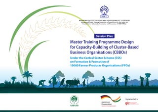 Program Design for CBBO capacity building | PDF