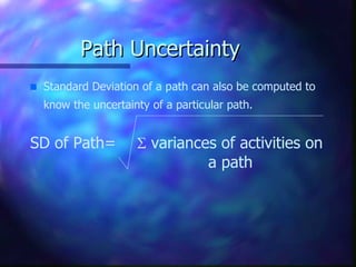 Program Evaluation and Review Technique | PPT