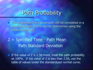 Program Evaluation and Review Technique | PPT