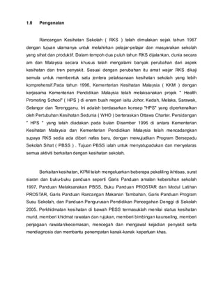 Program kesihatan-sekolah | DOCX