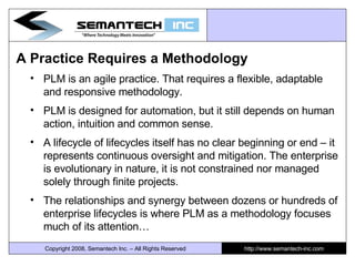 Program Lifecycle Management - The New PLM | PPT