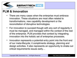 Program Lifecycle Management - The New PLM | PPT