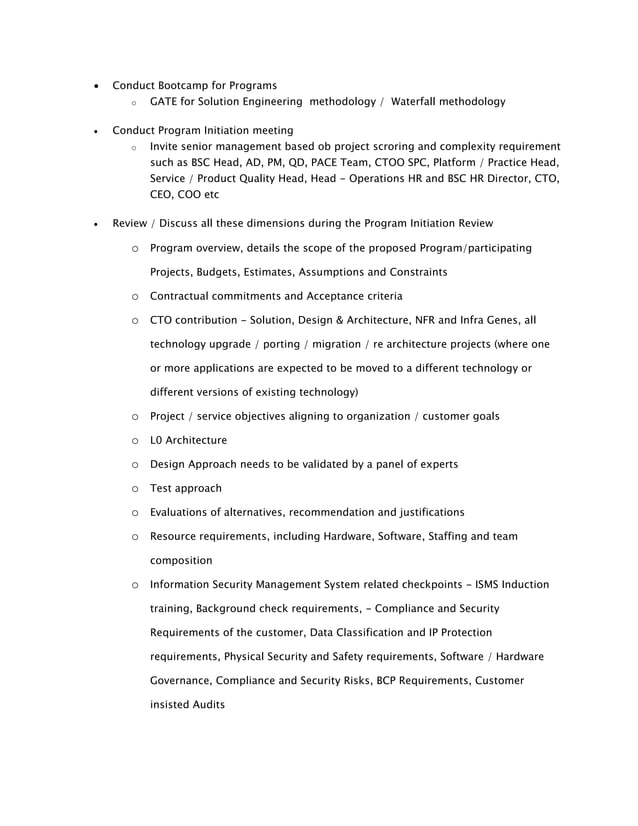 Program management-steps | PDF