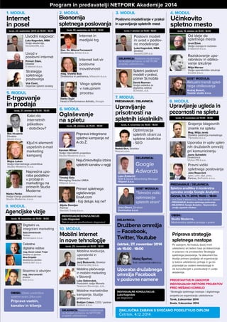 NETFORK - Akademija za poslovni Internet 2014 | PDF