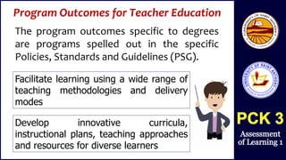 Program-Outcomes Presentation Education Based | PDF | Professional ...