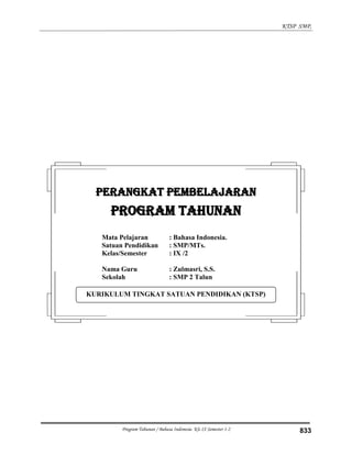 Program tahunan-kls-9 | DOCX