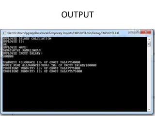 PROGRAMMING USING C# .NET - SARASWATHI RAMALINGAM | PPTX