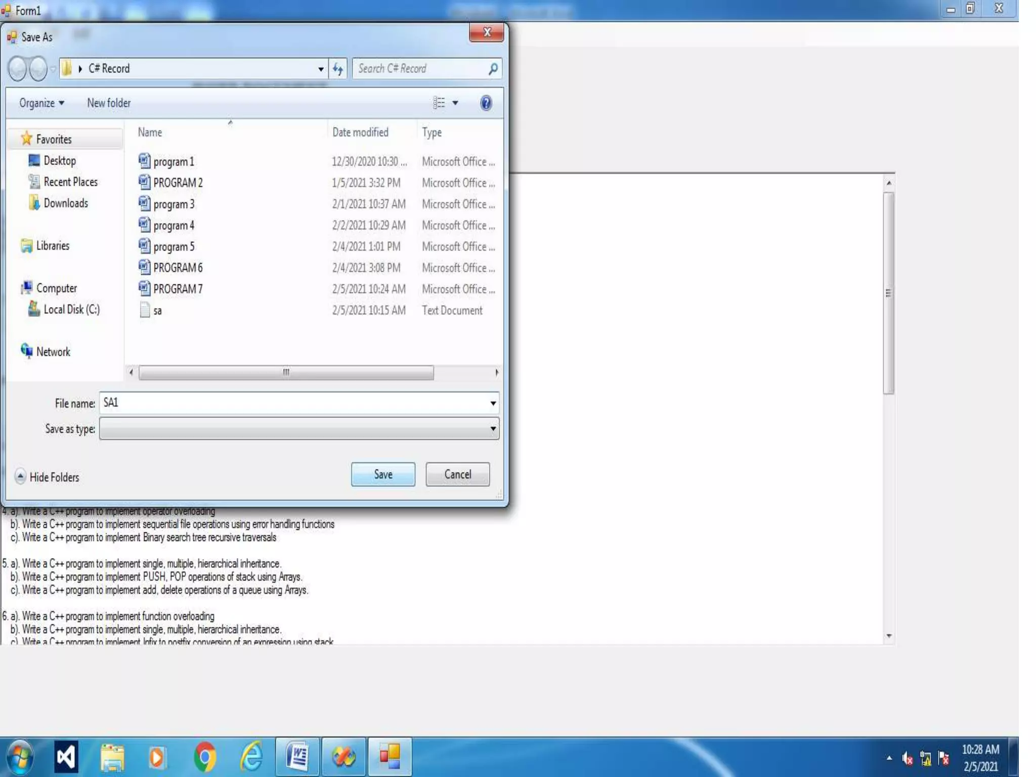 PROGRAMMING USING C# .NET - SARASWATHI RAMALINGAM | PPT