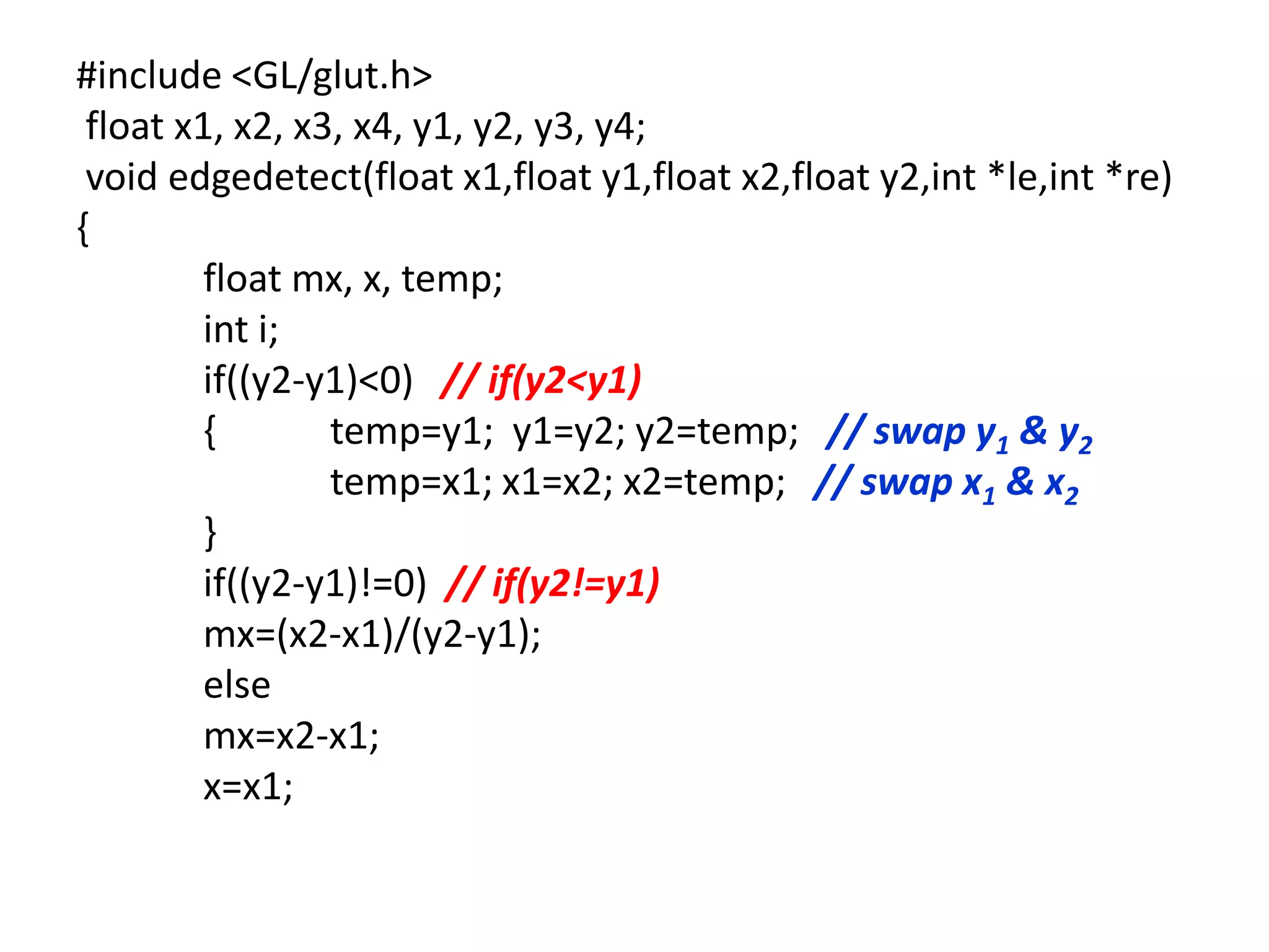 10CSL67 CG LAB PROGRAM 9 | PDF