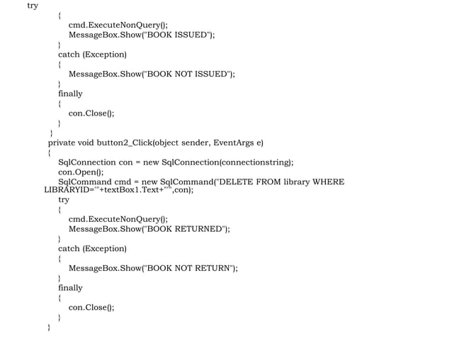 PROGRAMMING USING C# .NET - SARASWATHI RAMALINGAM | PPTX | Databases | Computer Software and ...