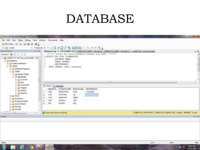 PROGRAMMING USING C# .NET - SARASWATHI RAMALINGAM | PPT PROGRAMMING USING C# .NET - SARASWATHI RAMALINGAM | PPT