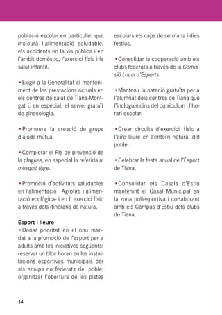 Programa de Govern 2011-2015 | PDF