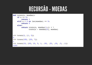 Programação funcional em Python | PDF