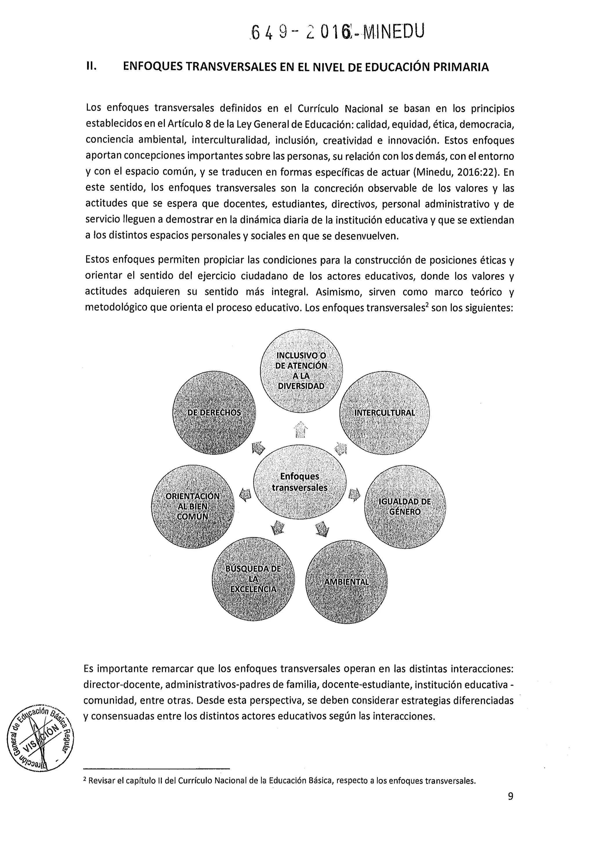 Programa Curricular De Educación Primaria 2017 Pdf
