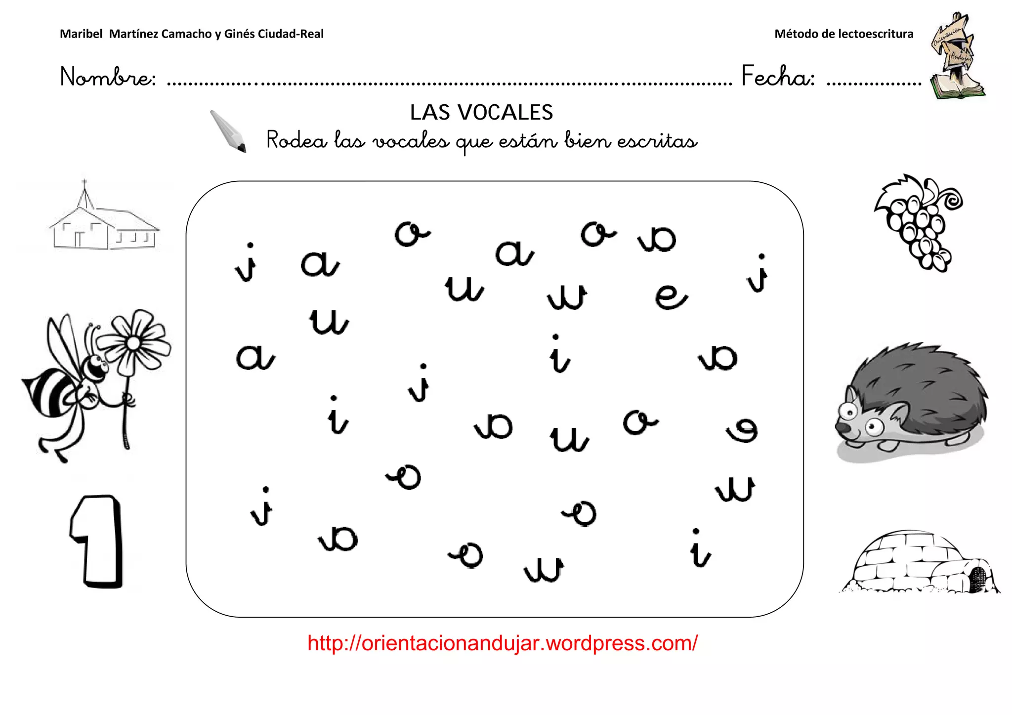 Programa de-lectoescritura-vocales-completo-orientacionandujar | PPT