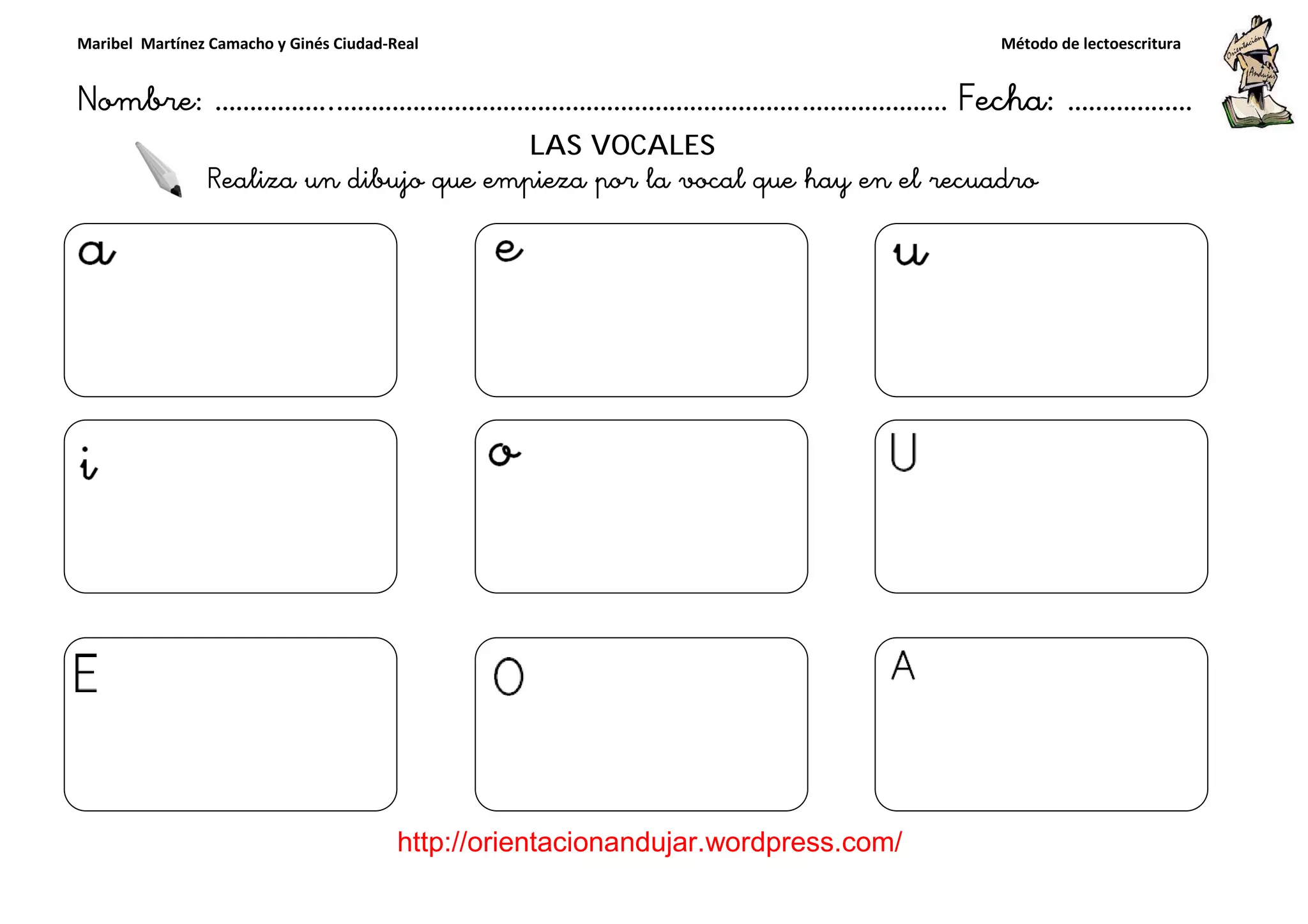 Programa de-lectoescritura-vocales-completo-orientacionandujar | PPT