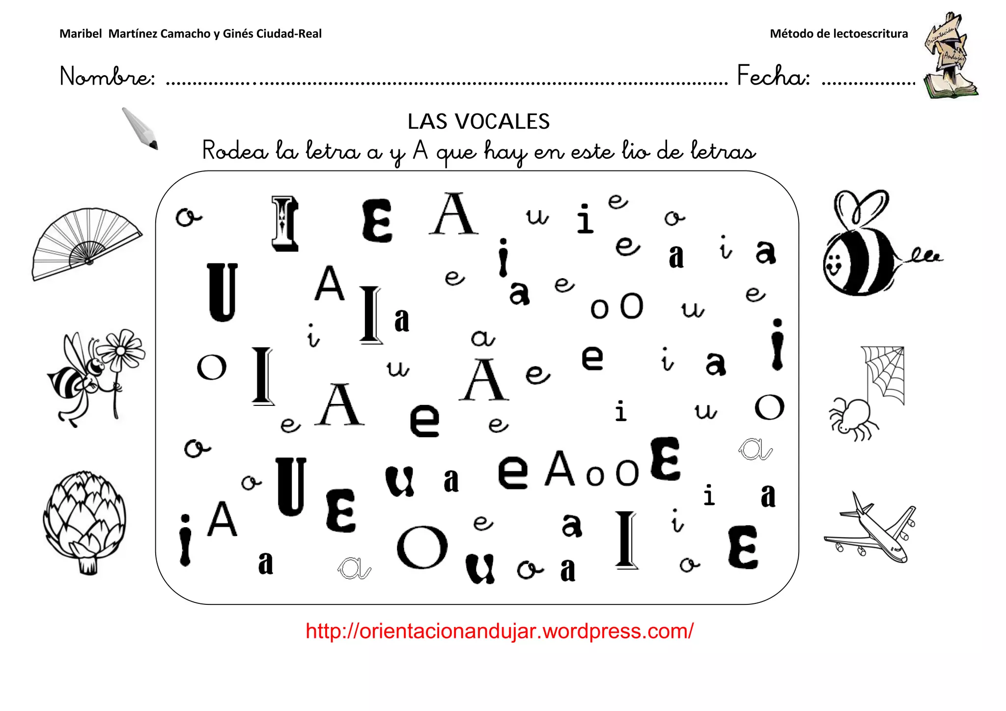 Programa de-lectoescritura-vocales-completo-orientacionandujar | PPT