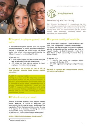 Programa de-sustentabilidade-planet-21-da-rede-accor | PDF