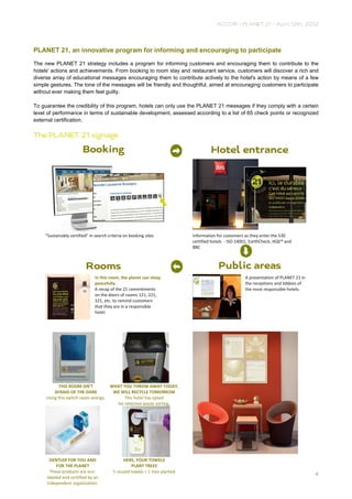 Programa de-sustentabilidade-planet-21-da-rede-accor | PDF