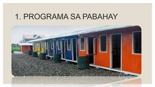 Programa ng pamahalaan mendiola smc | PPTX