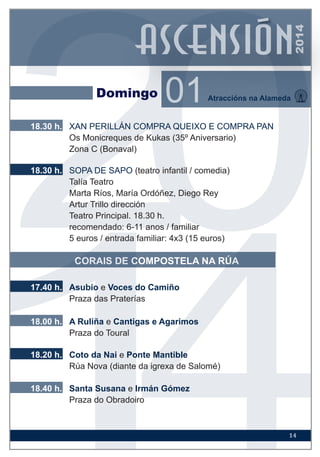Programa Ascension 2014 | PDF