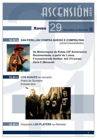 Programa Ascension 2014 | PDF