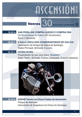 Programa Ascension 2014 | PDF
