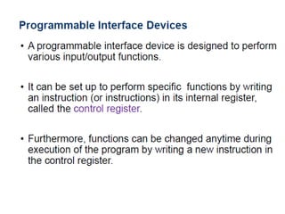 Programable peripherial interface | PPTX