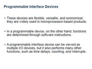 Programable peripherial interface | PPTX