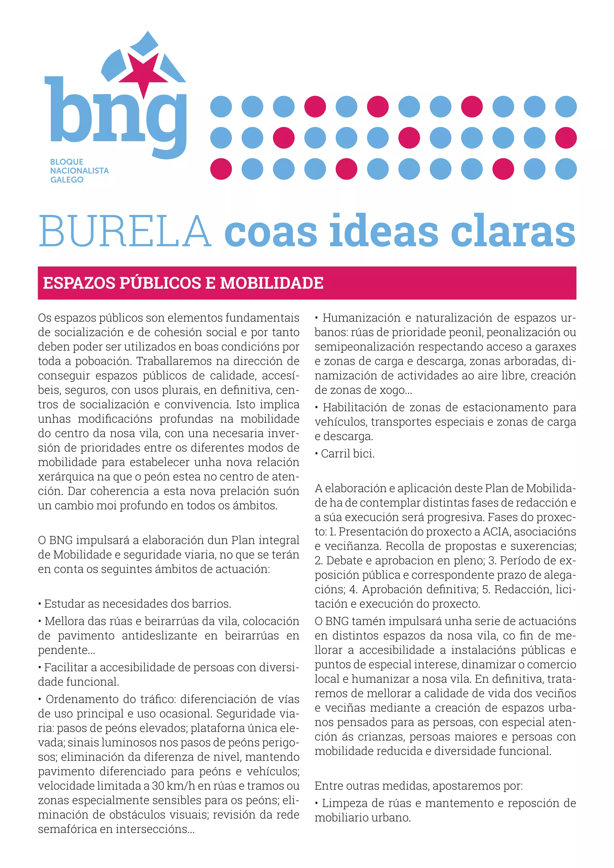 Programa BNG Burela 2019 | PDF